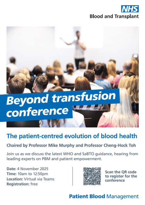 British Blood Transfusion Society - PBM Conference