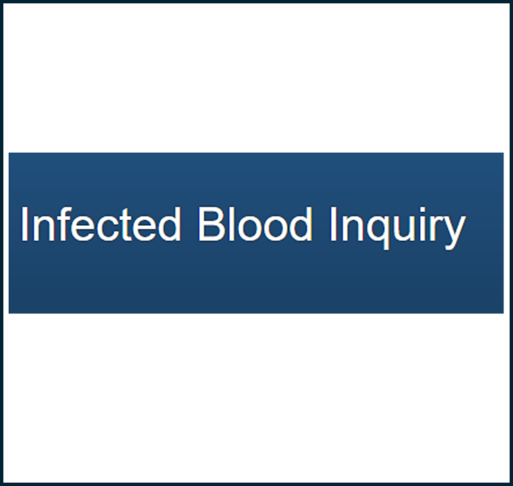British Blood Transfusion Society - The Infected Blood Inquiry